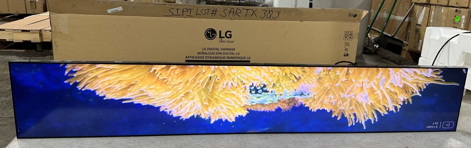 LG 86bh5c-b 86 Class Black 3840x600 UHD LED Ultra Stretch Display ...