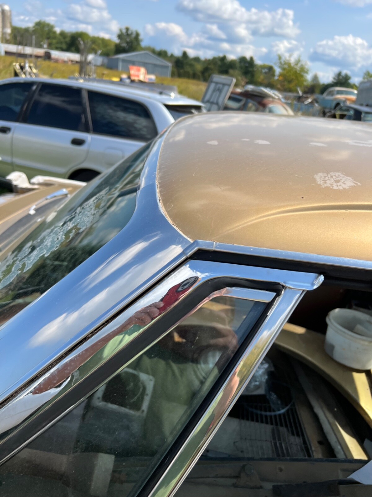 Studebaker Avanti windshield stainless. Excellent condition. Rare part ...
