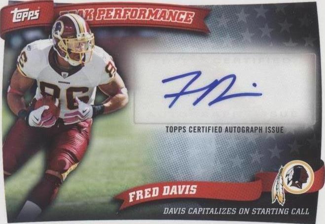 2010 Topps - Peak Performance Autographs Fred Davis #PPA-FD (AU) for ...