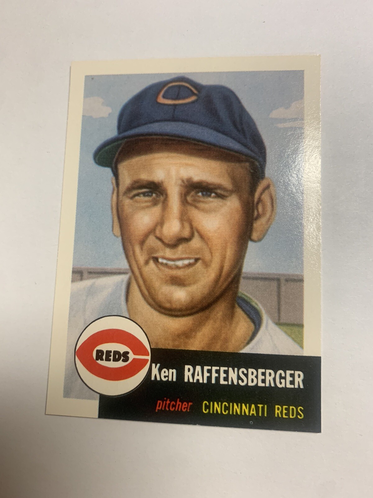 1991 Topps 1953 Archive Ken Raffensberger Cincinnati Reds REPRINT | eBay