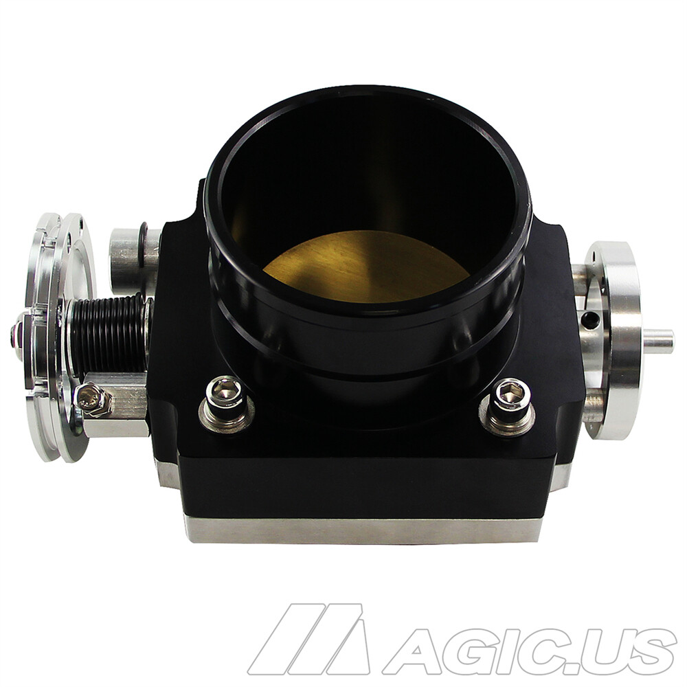 80mm High Flow Alloy Aluminum Universal CNC Billet Intake Throttle Body ...