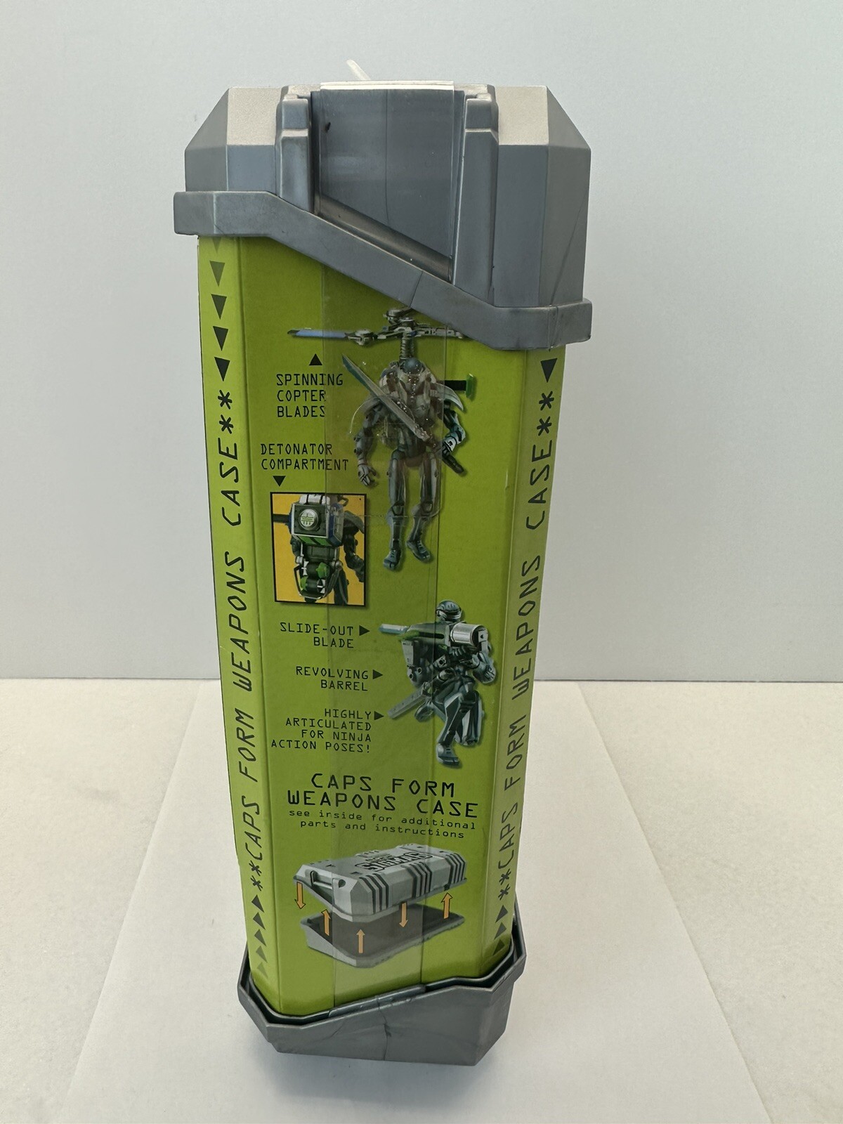 GI Joe Sigma 6 Windblade Snake Eyes, Backpack With Spinning Copter ...