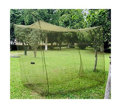 Mosquito Netting Bulk 10-Pack, Portable Military Green Tactical ...