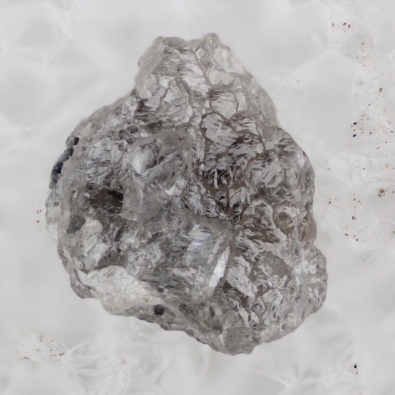 1.06 Carat Natural Rough Diamond White Gray Color Uncut Loose Raw ...