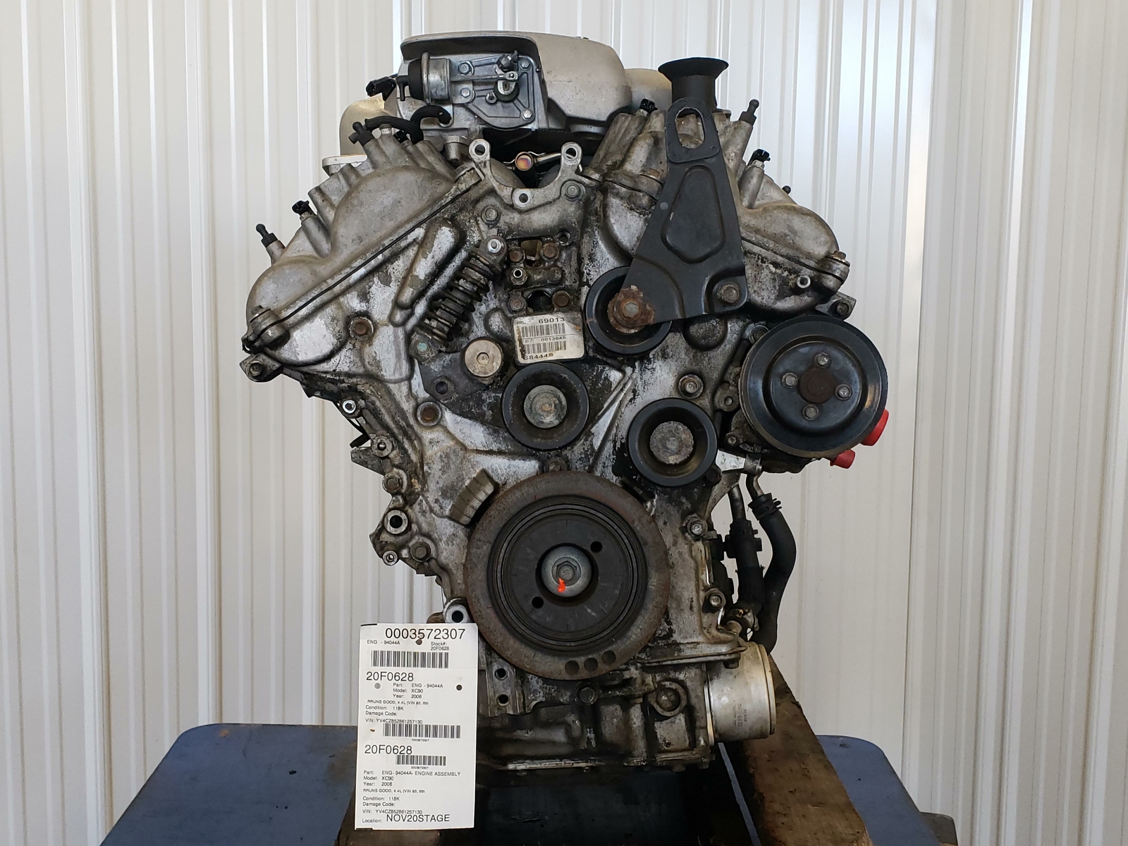 2005-2011 Volvo XC90 4.4L Engine Motor B8444S | 118,771 Miles | Genuine ...