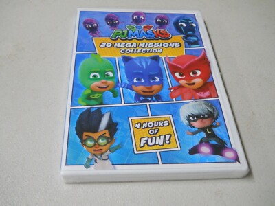 PJ MASKS: 20 MEGA MISSIONS COLLECTION (DVD) Brand New Sealed | eBay