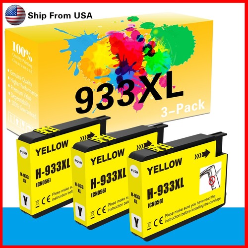 3-Pack Ink Cartridge 933 for Officejet 6700 Printer | eBay