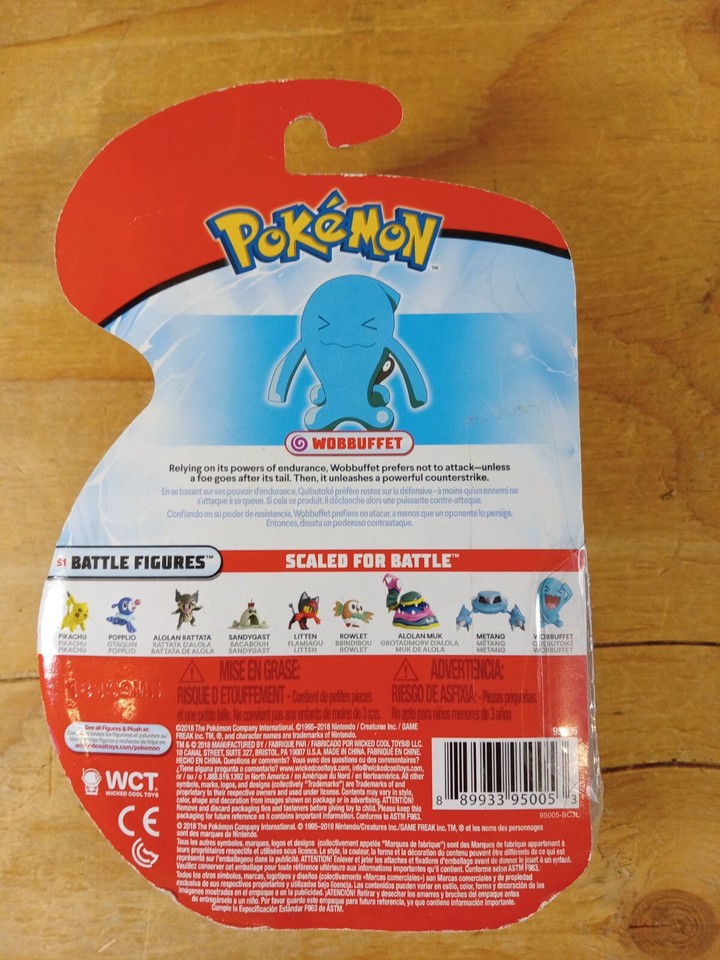 Pokemon Battle Figure Wobbuffet figure - New 2018 | eBay