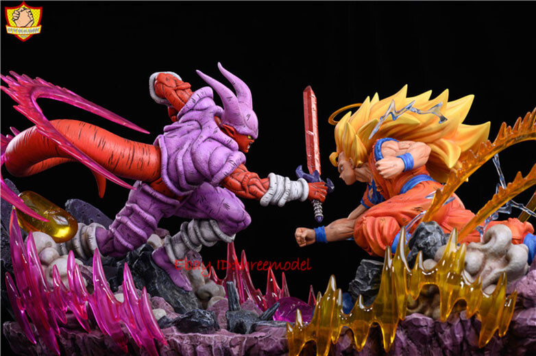 Dynamic Studio 1/4 Dragon Ball Son Goku VS Janemba Resin Painted Statue ...