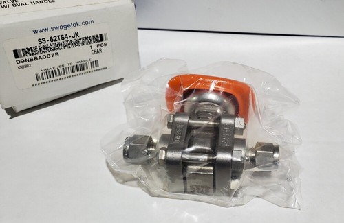 NEW SWAGELOK SS-62TS4-JK 60 Series Ball Valve PTFE Seats 1/4 in Tube | eBay