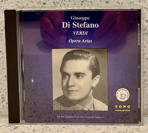 Giuseppe Di Stefano: Verdi Opera Arias (CD, Jun-2001, Fono Enterprise ...