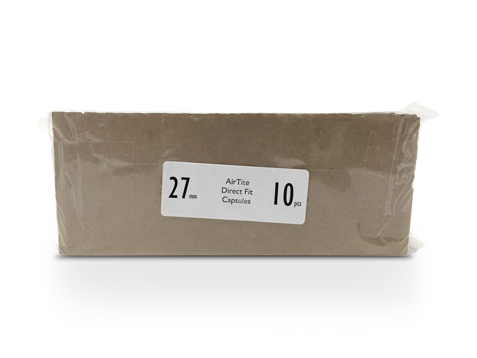 10 Genuine H27 Round AirTite Coin Capsule Fit 1/2 Oz Gold Eagle 27mm ...