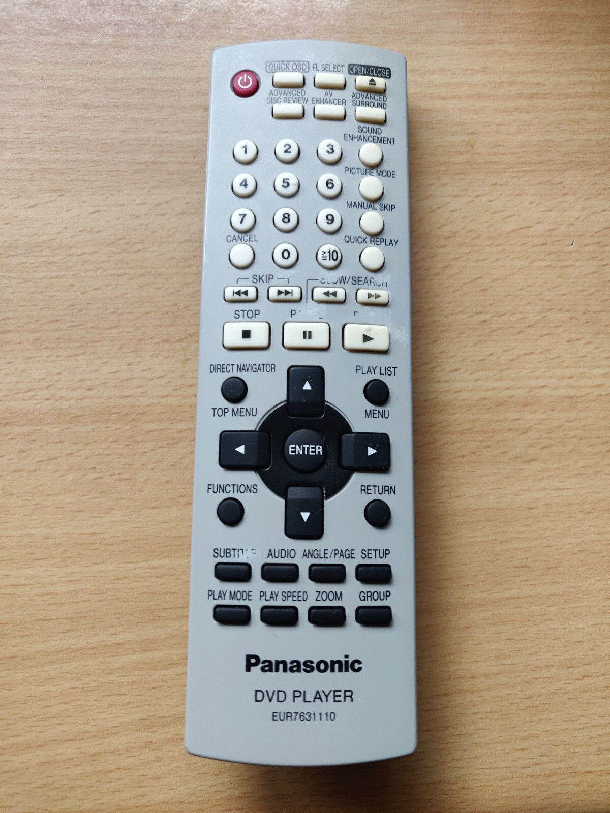 Original Panasonic N2QAJB000132 Remote Control Audio System SC-PM31 ...