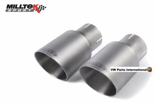 For VW Golf MK7 MK7.5 GTI Clubsport Milltek Sport Titanium GT100 ...