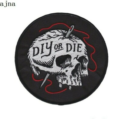 Do It Yourself Iron-On Sew-On Cloth Embroidered Patch Applique Emblem ...