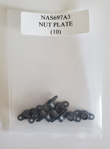 NAS697A3 Plate Nut Self-Locking Steel - Lot of 10 | eBay