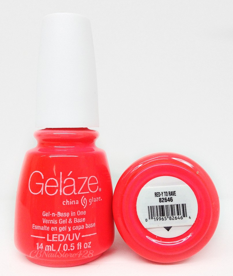 Gelaze by China Glaze -Nail Gel Polish- Gel-n-Base In One - Series 2 ...