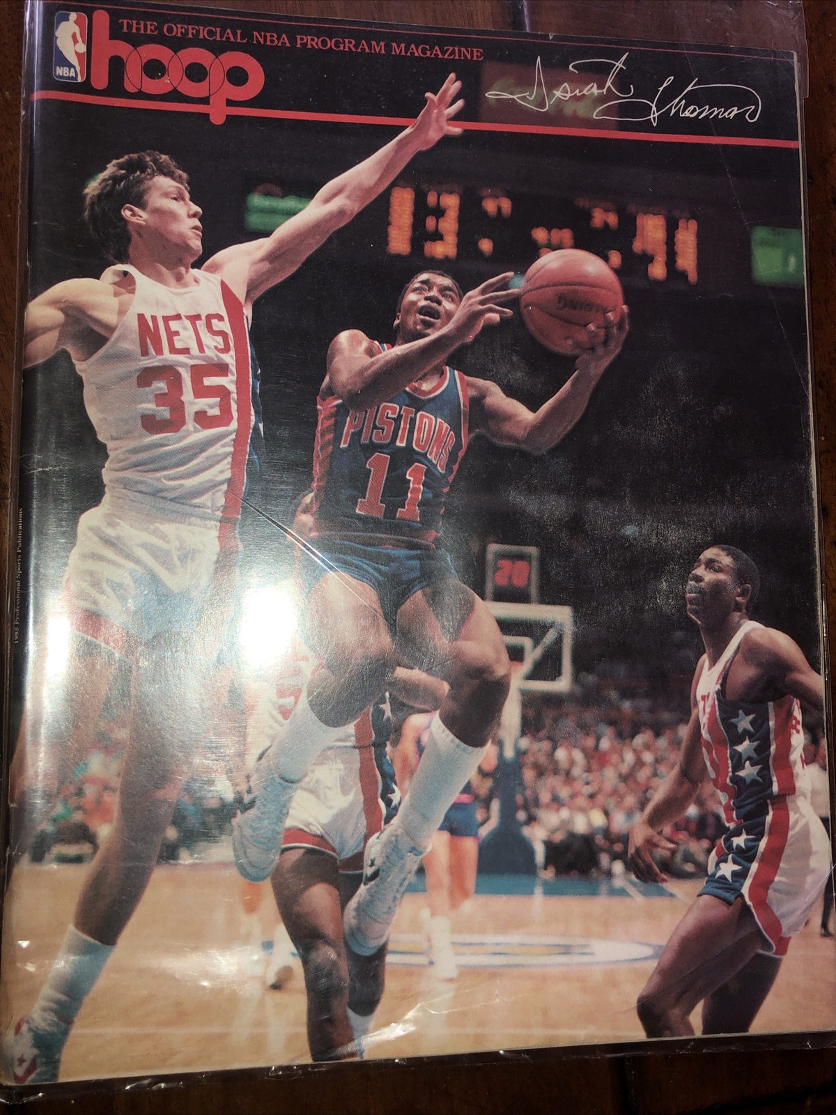 Hoop magazine 1985 Isiah Thomas | eBay
