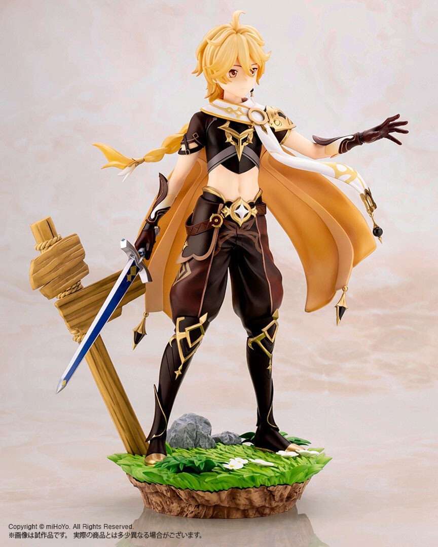 Genshin Impact Aether 10.6in 1/7 Scale Figure PVC Statue Kotobukiya ...