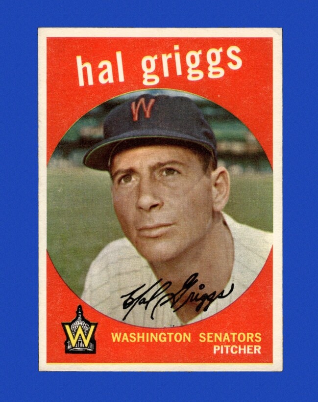 1959 Topps Set-Break #434 Hal Griggs EX-EXMINT *GMCARDS* | eBay
