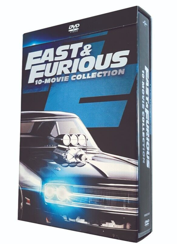Fast and Furious 10-Movie Film 1-10 Collection DVD Box Set Region 1 | eBay