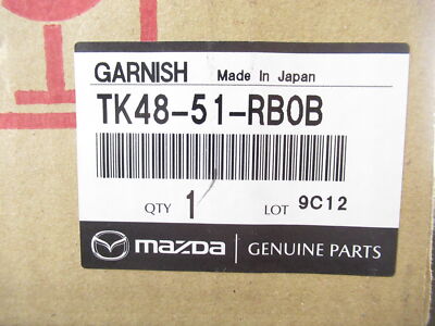 Genuine OEM Mazda TK48-51-RB0B Driver Front Side Rocker Molding 2016 ...