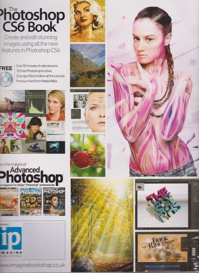 THE PHOTOSHOP CS6 BOOK MAGAZINE #1 2012, W/FREE CD. | eBay
