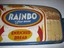 ANTIQUE NON PORCELAIN RAINBO BREAD COUNTRY BAKERY FOOD STORE DOOR PUSH ...