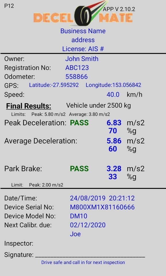 Brake Test Meter, Electronic Brake Meter, Electronic Brake Meter with ...
