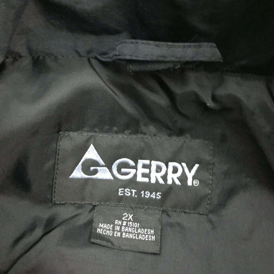GERRY - 3-in-1 Outer Shell Only, Black Winter Snow Ski Coat Parka, Mens ...