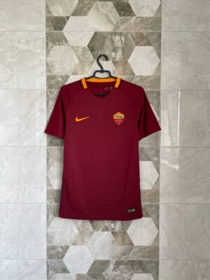 Roma 2016 2017 Home Football Shirt Soccer Jersey Nike 776964-677 Player ...