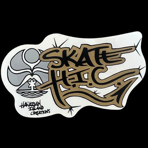 Vintage 1980’s Skate HIC Hawaiian Island Creations Sticker | eBay