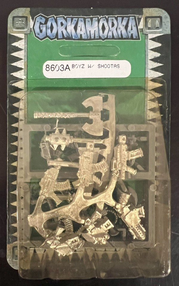 Warhammer 40K Gorkamorka Blisters (1997-2001) Sealed Metal Pewter ...