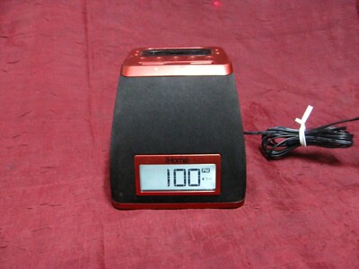 iHome White & Gray Alarm Clock iPhone iPod Speaker Dock w/ Power Supply ...