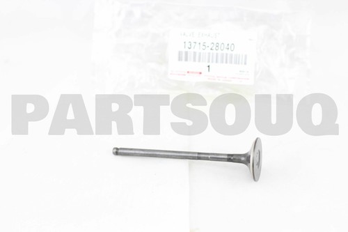1371528040 Genuine Toyota VALVE, EXHAUST 13715-28040 | eBay