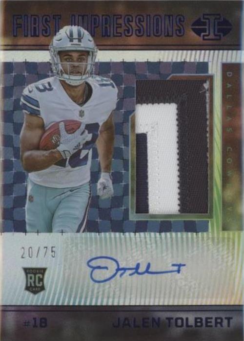 2022 Panini Illusions - First Impressions Autographed Memorabilia Jalen ...