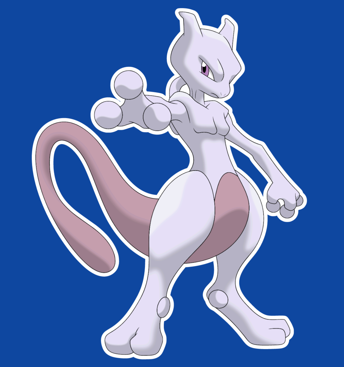 Mewtwo Pokemon Sticker Decal | eBay