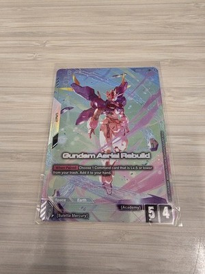 Gundam TCG Gundam Aerial Rebuild GD01-067 LR+ | eBay