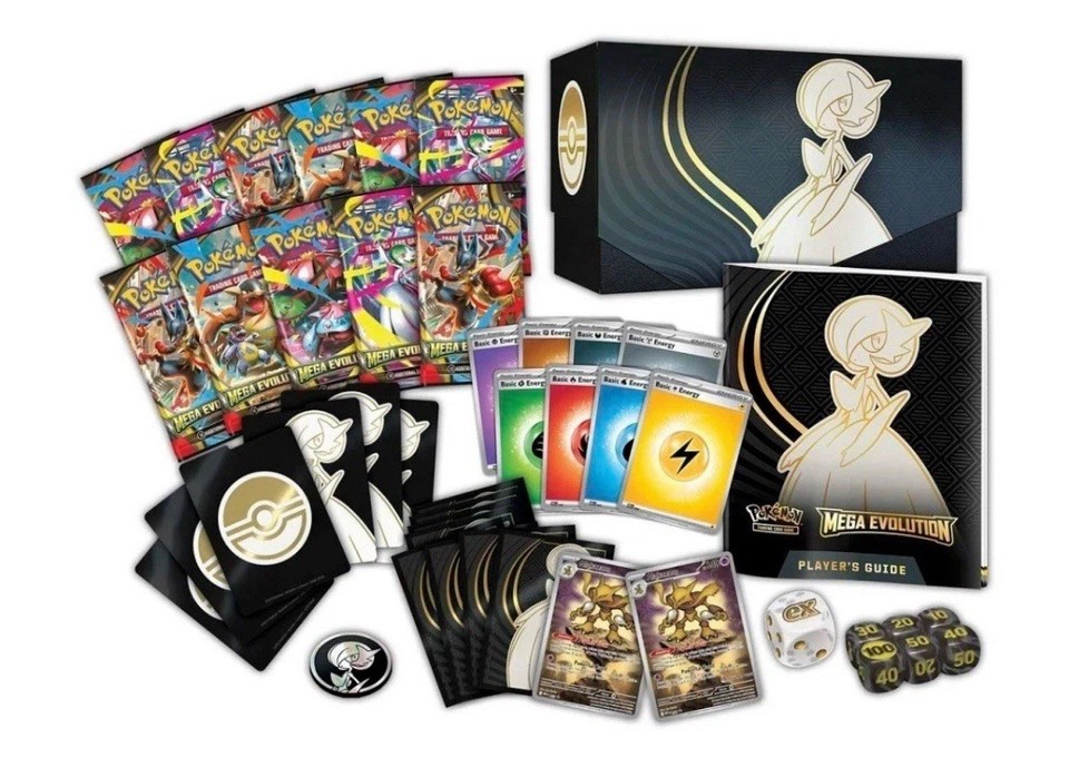 NEW Pokemon Center Mega Evolution 1 Of Each ETB & 1 Enhanced Booster ...