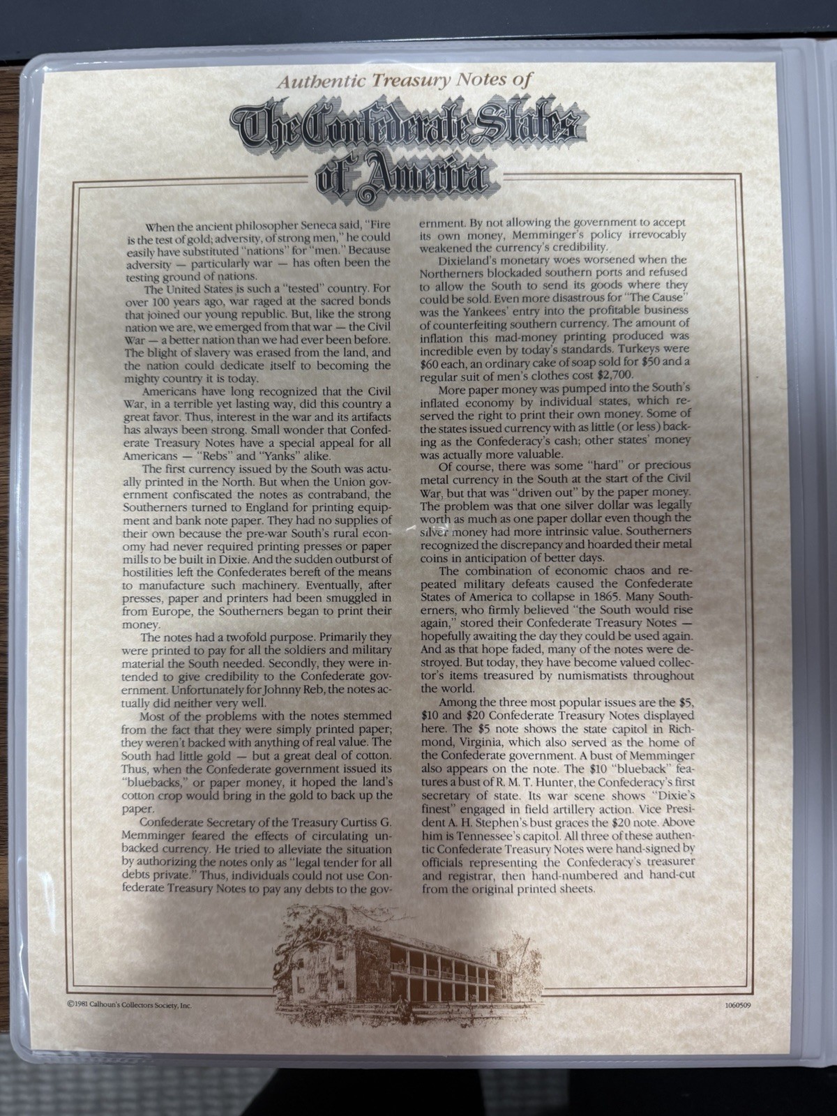 Authentic Treasury Notes Of The Confederate States Of America | eBay
