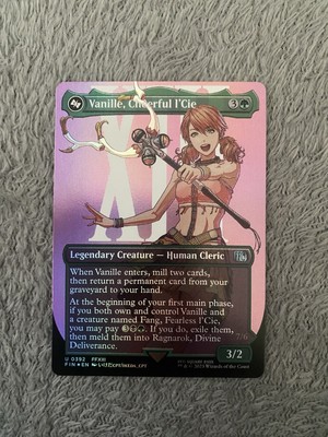 MTG Magic The Gathering Final Fantasy Vanille, Cheerful I'cie Alt Art ...