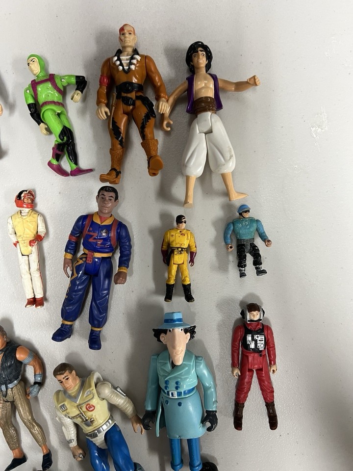 mixed action figure lot vintage Star Wars Inspector Gadget Ect.. | eBay