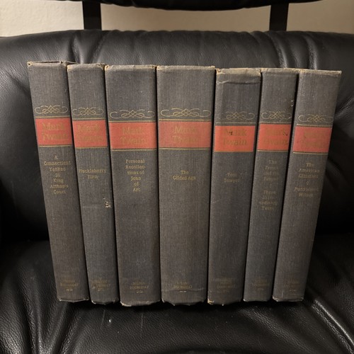 The Complete Novels of Mark Twain 7 Volume Set - Nelson Doubleday ...