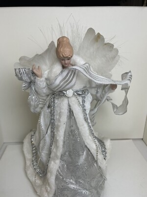 White Angel Tree Topper | eBay