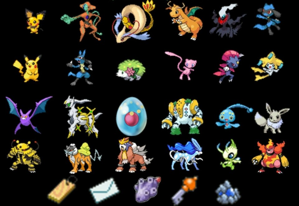 Pokemon Diamond Pearl Platinum HeartGold SoulSilver Pokemon Event ...