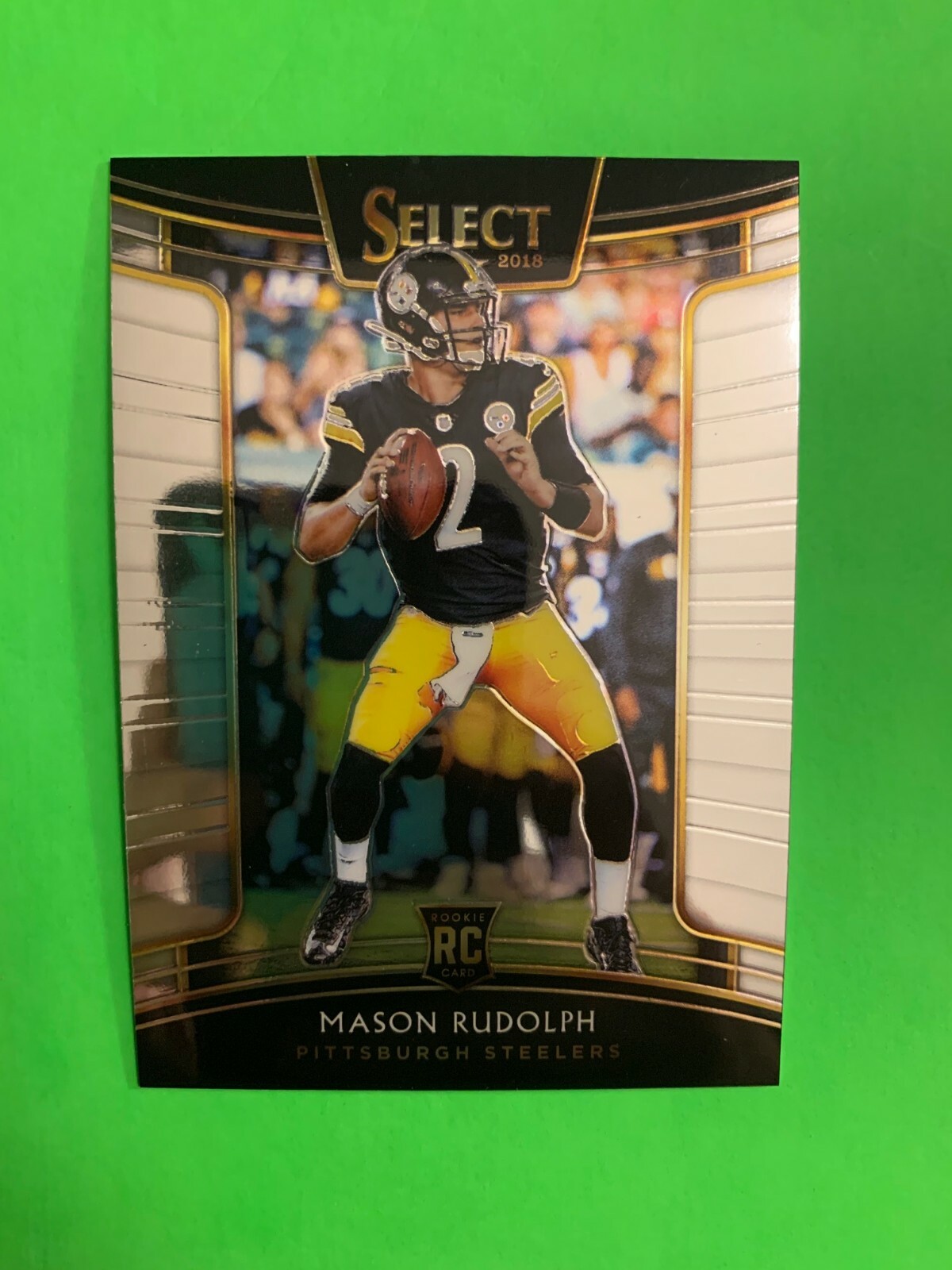 2018 PANINI SELECT MASON RUDOLPH ROOKIE CARD #12 STEELERS ~ | eBay