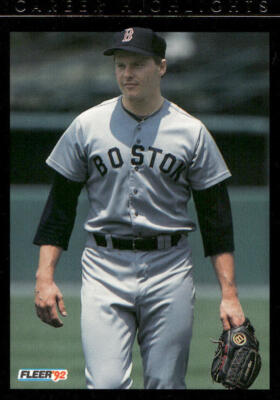 1992 Fleer #1 Roger Clemens Roger Clemens Career Highlights | eBay