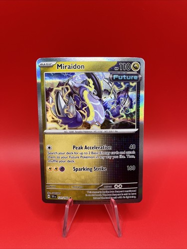 HOLO Miraidon 121/162 VLP / NM - B1G1F Temporal Forces Pokemon Card | eBay