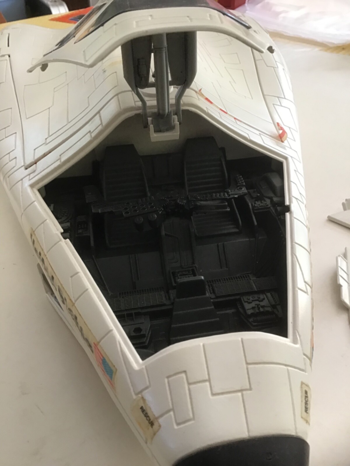 Vintage GI Joe Defiant Command Shuttle Defiant Hasbro | eBay