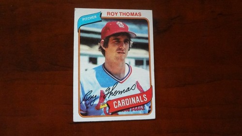 1980 TOPPS # 397 ROY THOMAS BASEBALL CARD | eBay
